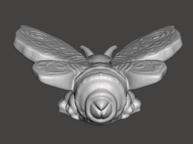 SD MOTHRA MOTH FORM 1992 FIGURE 15 INCH CHIBI SUPER DEFORMED 3D model ...