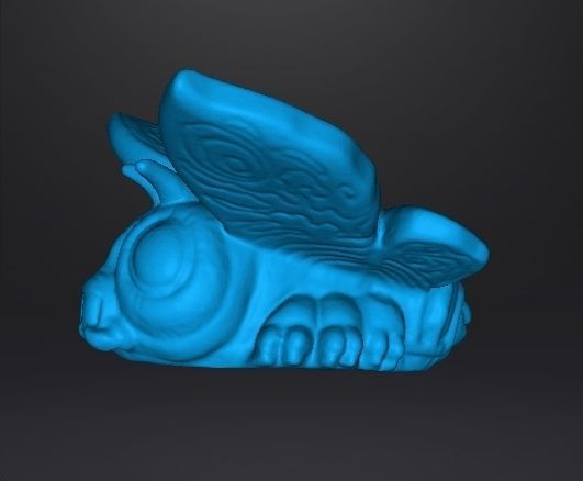 SD MOTHRA MOTH FORM 1992 FIGURE 15 INCH CHIBI SUPER DEFORMED 3D model ...