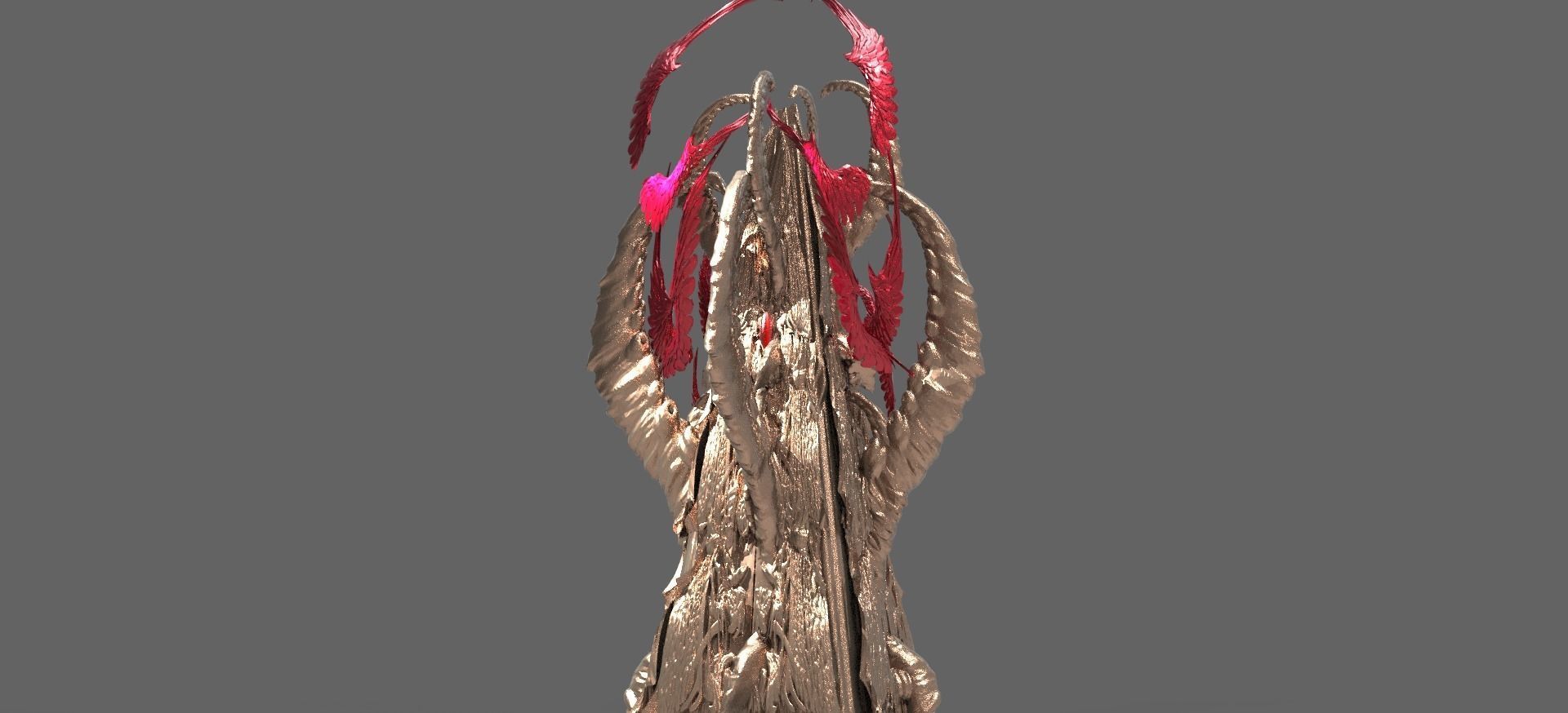 Dantes Underworld Corpse stone 3D model | CGTrader