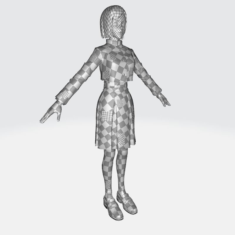 3D model palworld Nobara Kugisaki VR / AR / low-poly | CGTrader