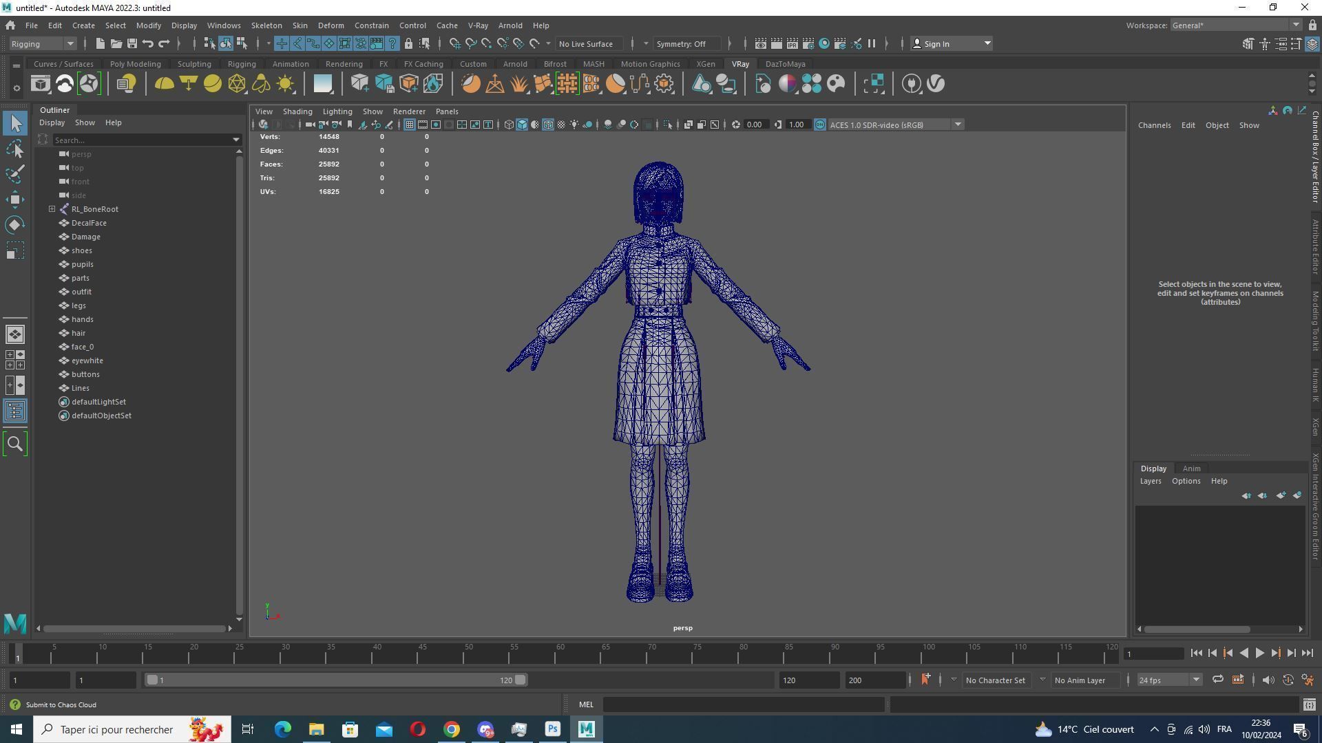 3D model palworld Nobara Kugisaki VR / AR / low-poly | CGTrader