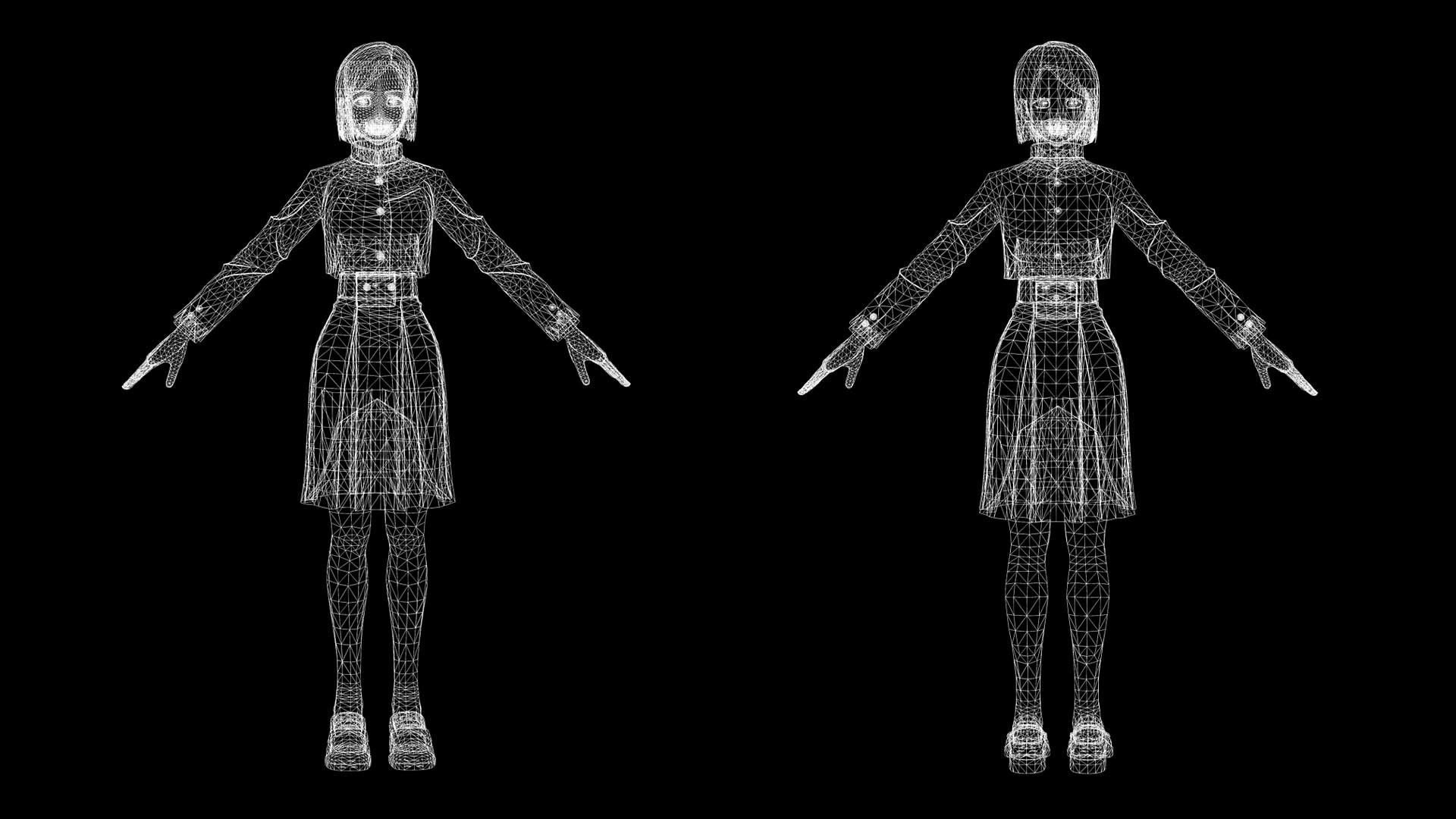 3D model palworld Nobara Kugisaki VR / AR / low-poly | CGTrader