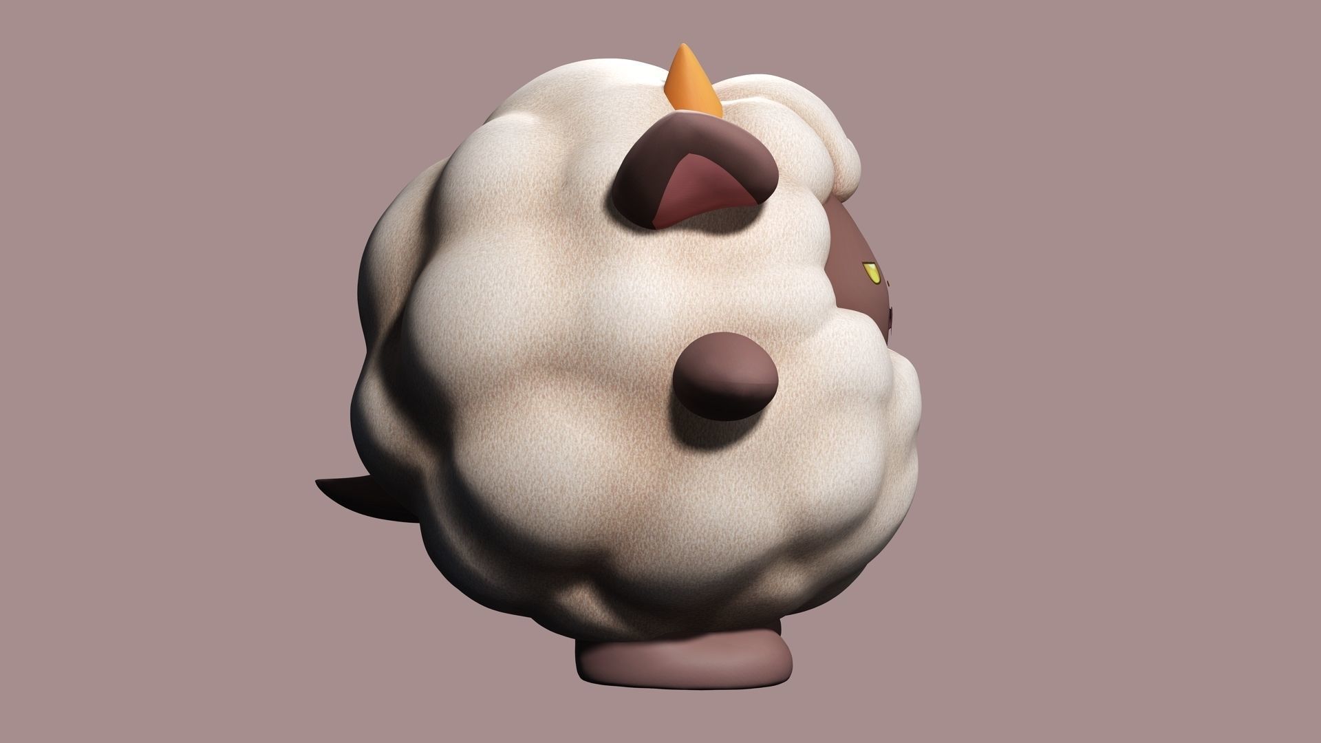 3D model Palworld lamball Ready To Pose and Print VR / AR / low-poly ...