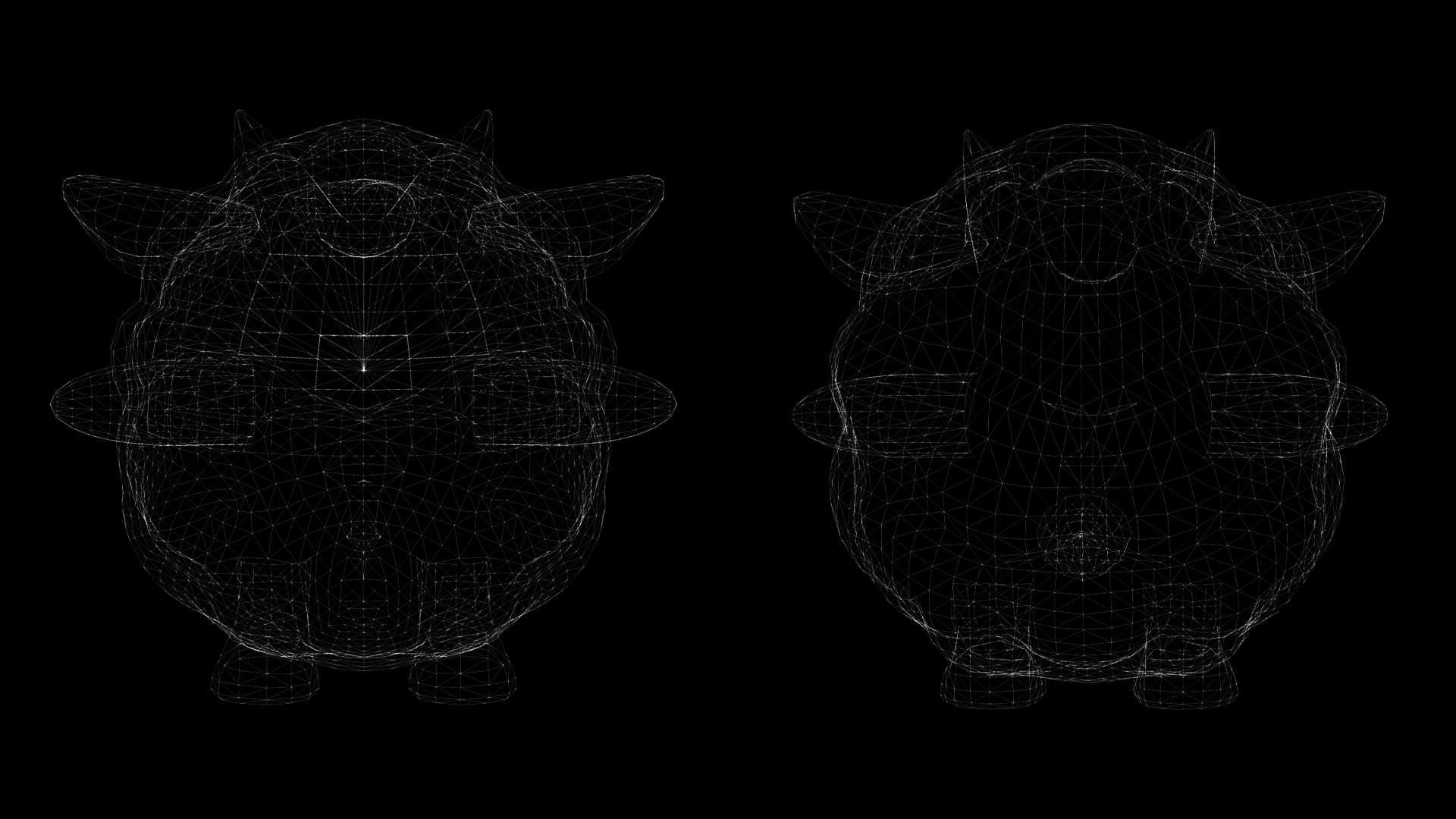 3D model Palworld lamball Ready To Pose and Print VR / AR / low-poly ...