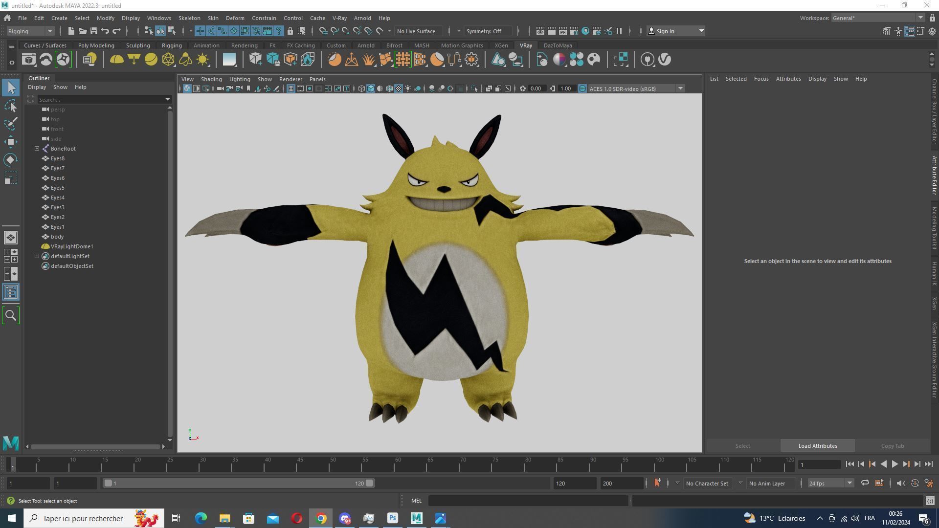 3D model Palworld Grizzbolt Ready To Pose and Print VR / AR / low-poly ...