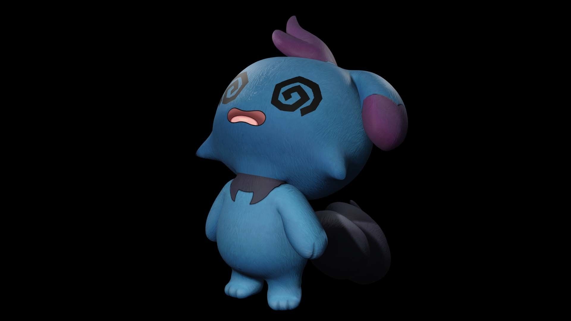 3D model Palworld Depresso Ready To Pose and Print VR / AR / low-poly ...