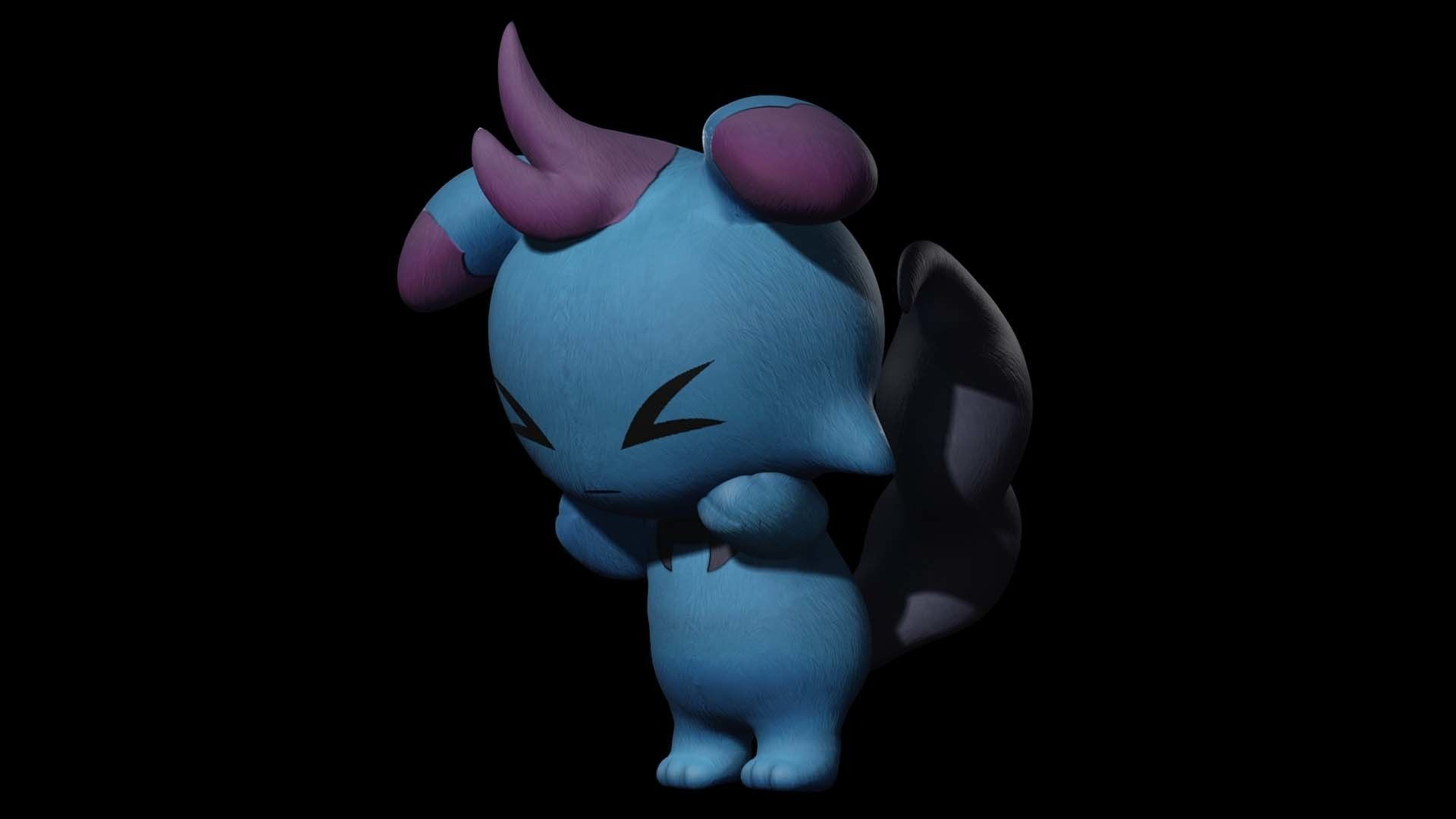 3D model Palworld Depresso Ready To Pose and Print VR / AR / low-poly ...