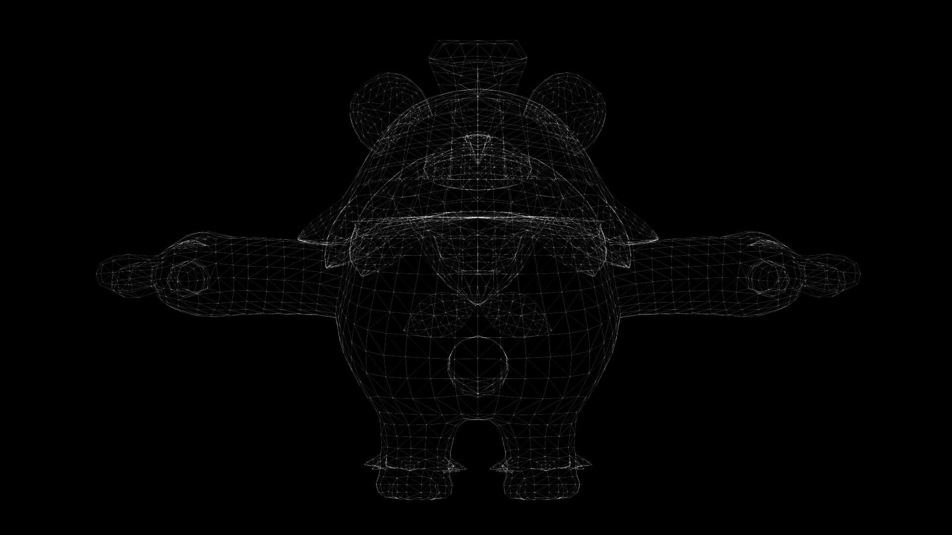 3D model Palworld Mossanda Ready To Pose and Print VR / AR / low-poly ...