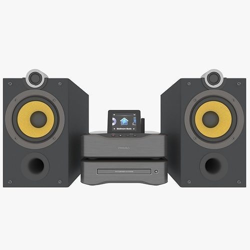 Philips Streamium WMS8080 3D model | CGTrader