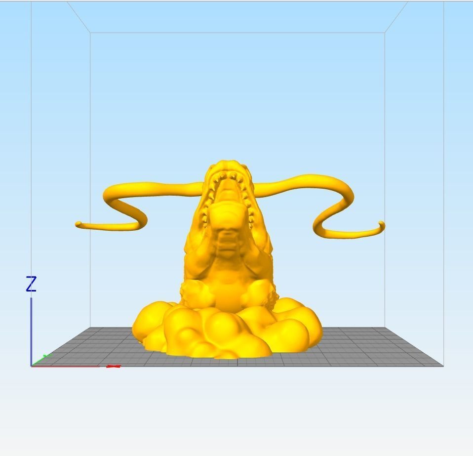 sheng long en la nube GRUPO HISPANO 3D model 3D printable | CGTrader