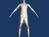T-Pose body - face rigged Kondogbia Marseille 23-24 3D model animated ...