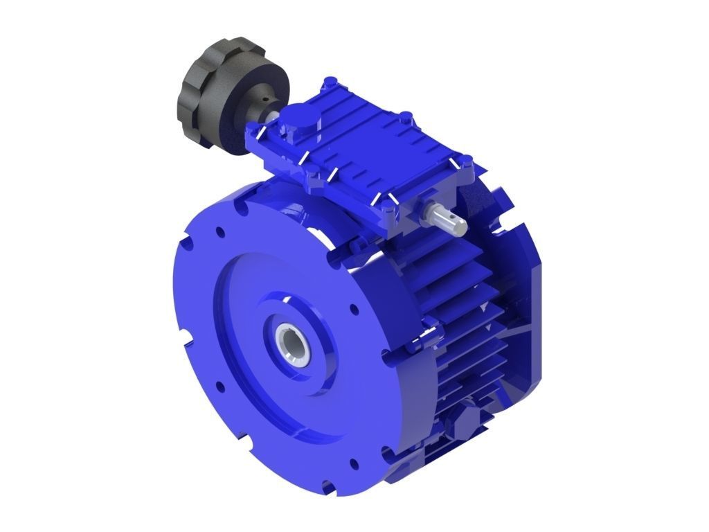 Motor-variator TXF10 3D model | CGTrader