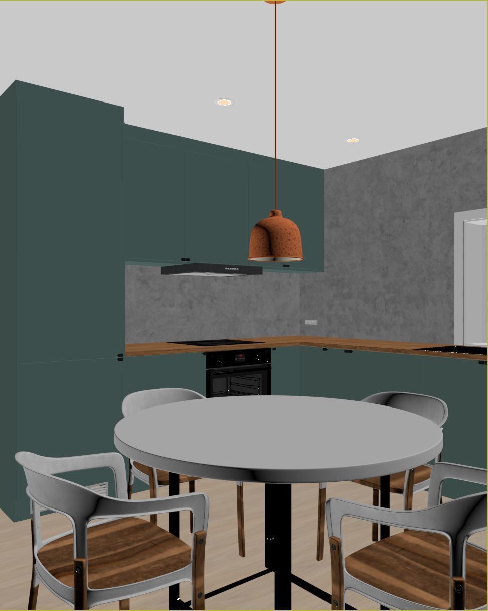 Kitchen render - 3ds max - corona render - PSD 3D model 3D model | CGTrader