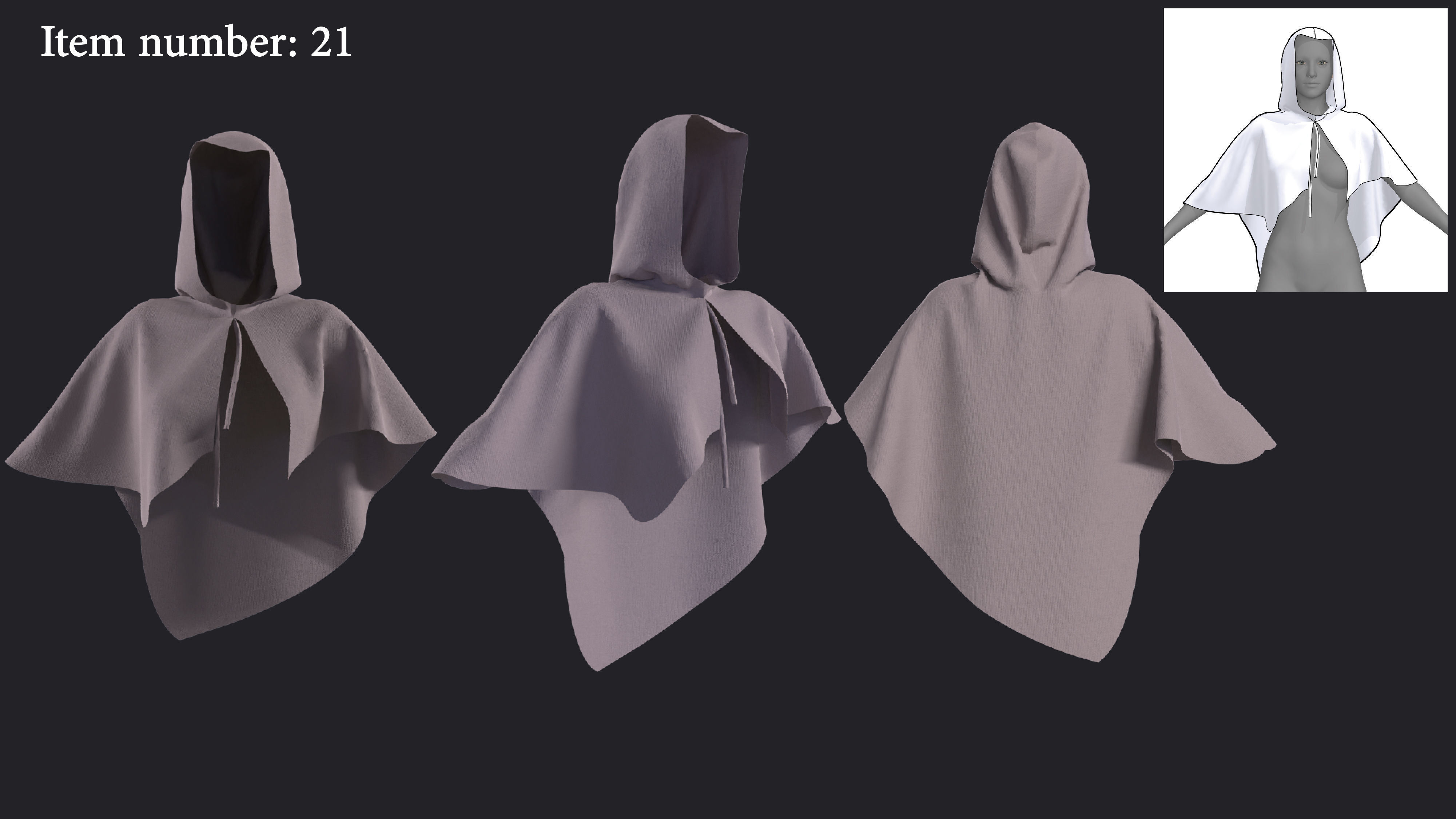 27 Medieval clothes Special offer 3D model | CGTrader