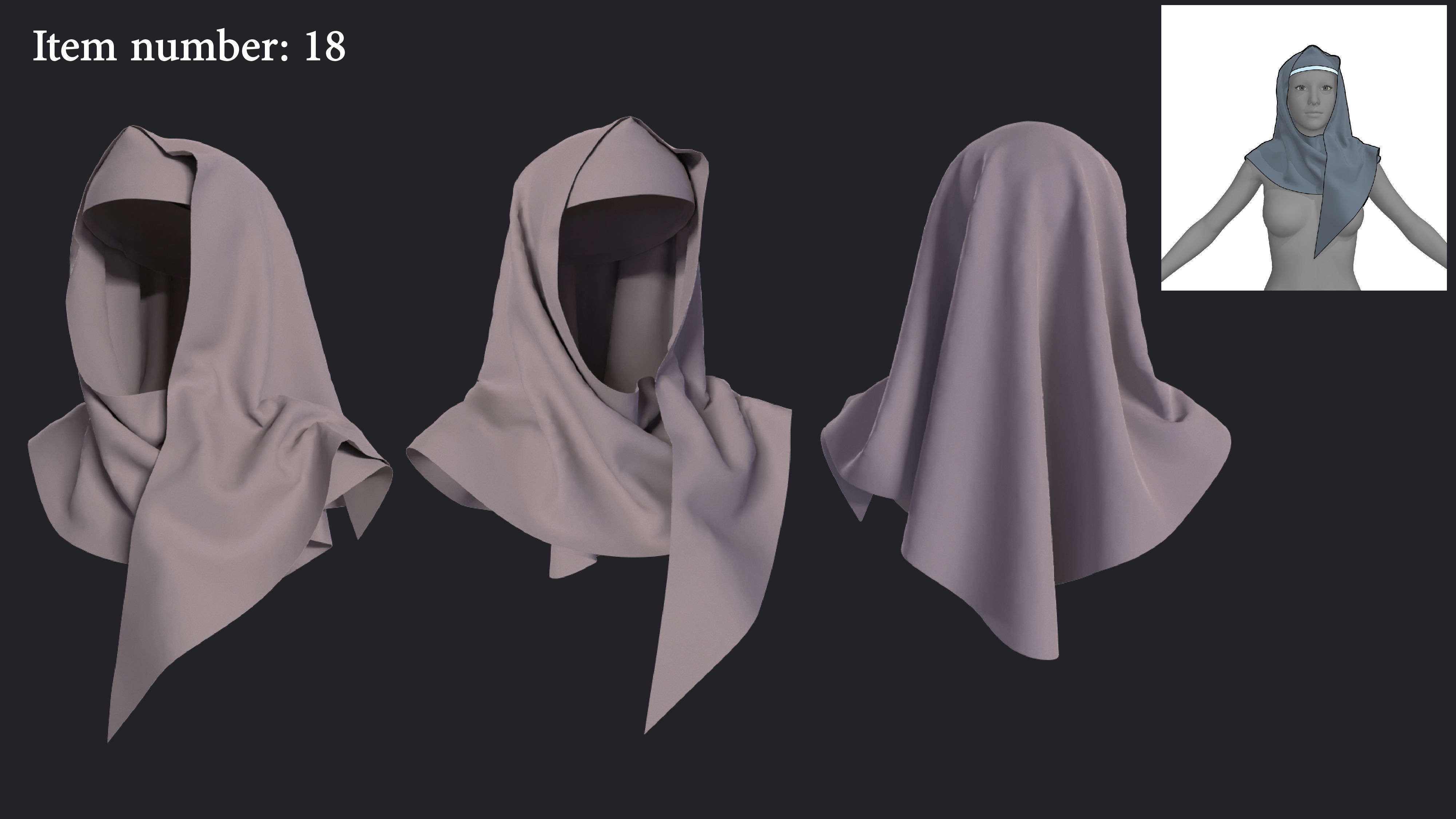 27 Medieval clothes Special offer 3D model | CGTrader