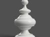 Single Rib - Ogee Finial 3D model 3D printable | CGTrader