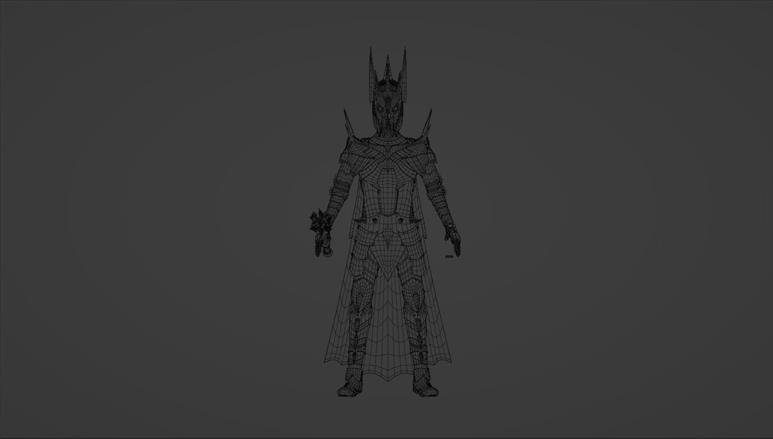 3D model Sauron from Lord of the Rings VR / AR / low-poly | CGTrader