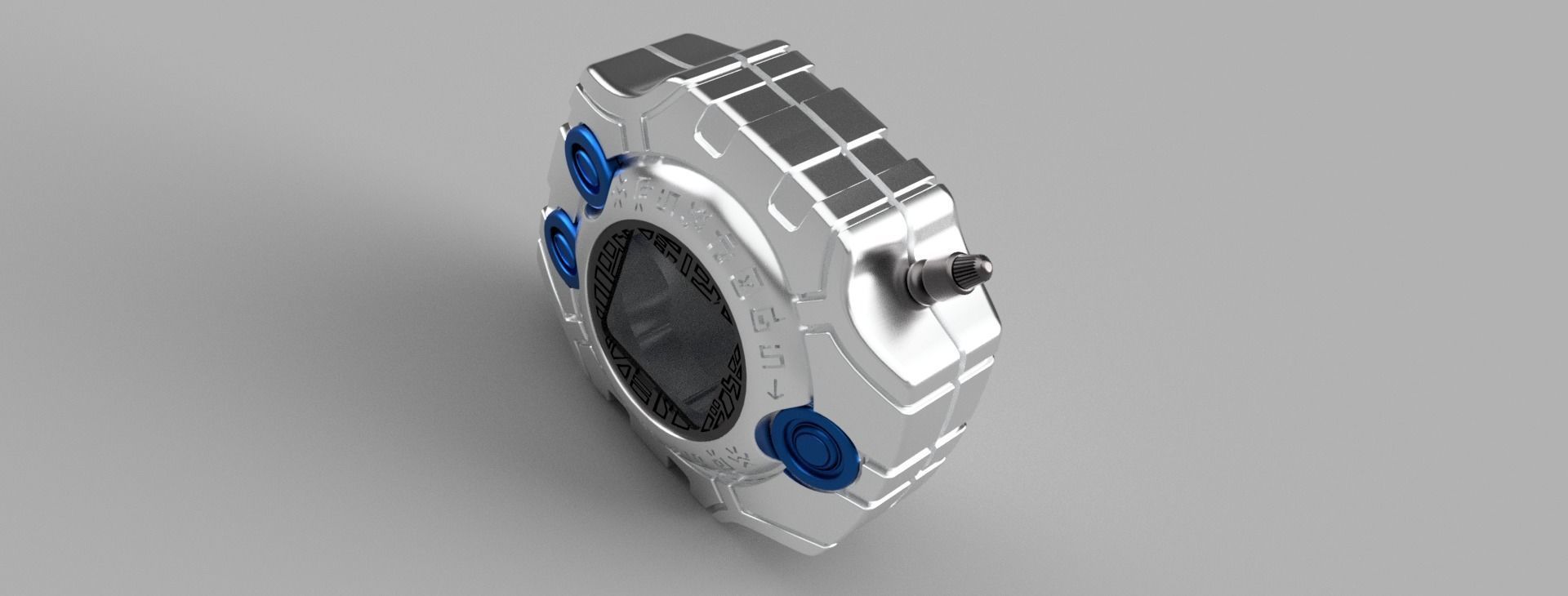 Digimon - First adventure Digivice and Crests 3D model 3D printable ...