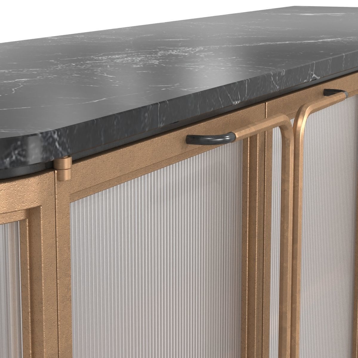 New format studio plano credenza 3D model | CGTrader