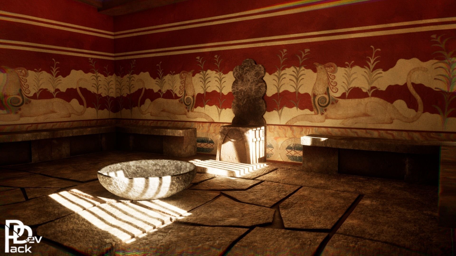 3D model Knossos Palace 27 Assets VR / AR / low-poly | CGTrader