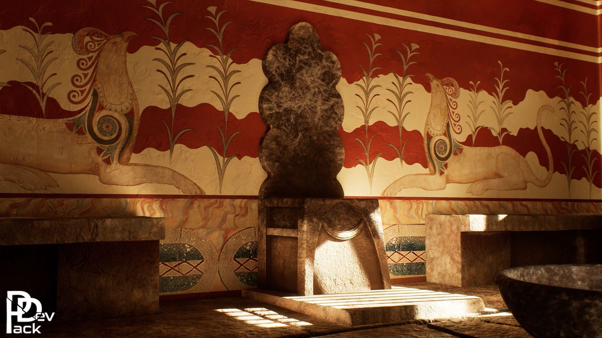 3D model Knossos Palace 27 Assets VR / AR / low-poly | CGTrader