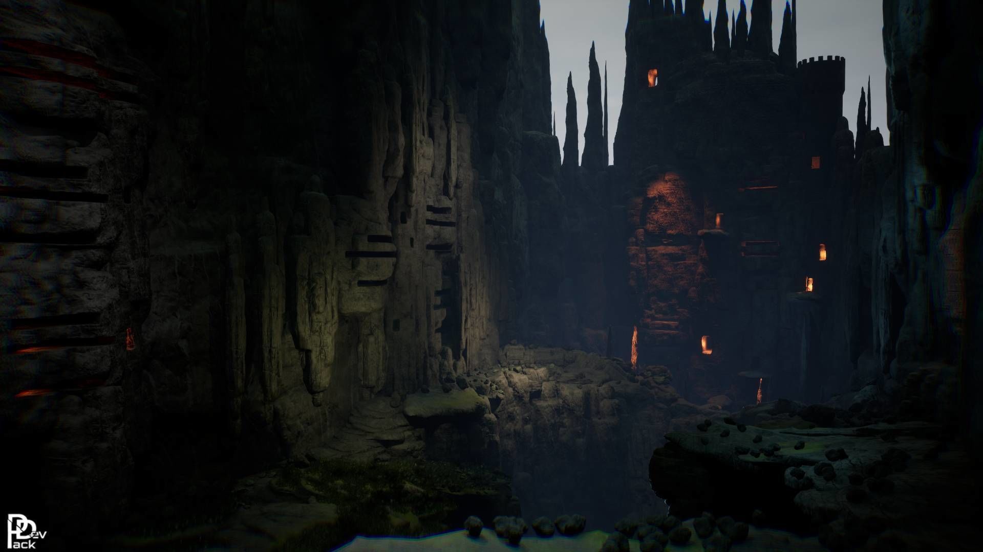 3D model Stone Chasm 16 Assets VR / AR / low-poly | CGTrader