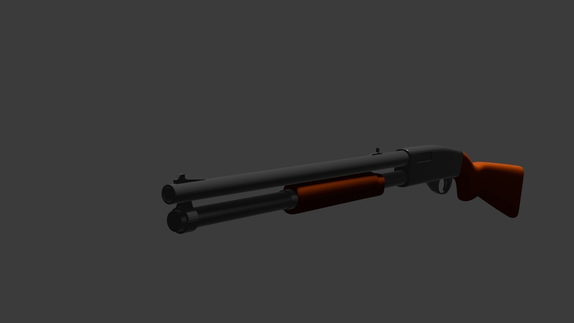 Shotgun free 3D model | CGTrader
