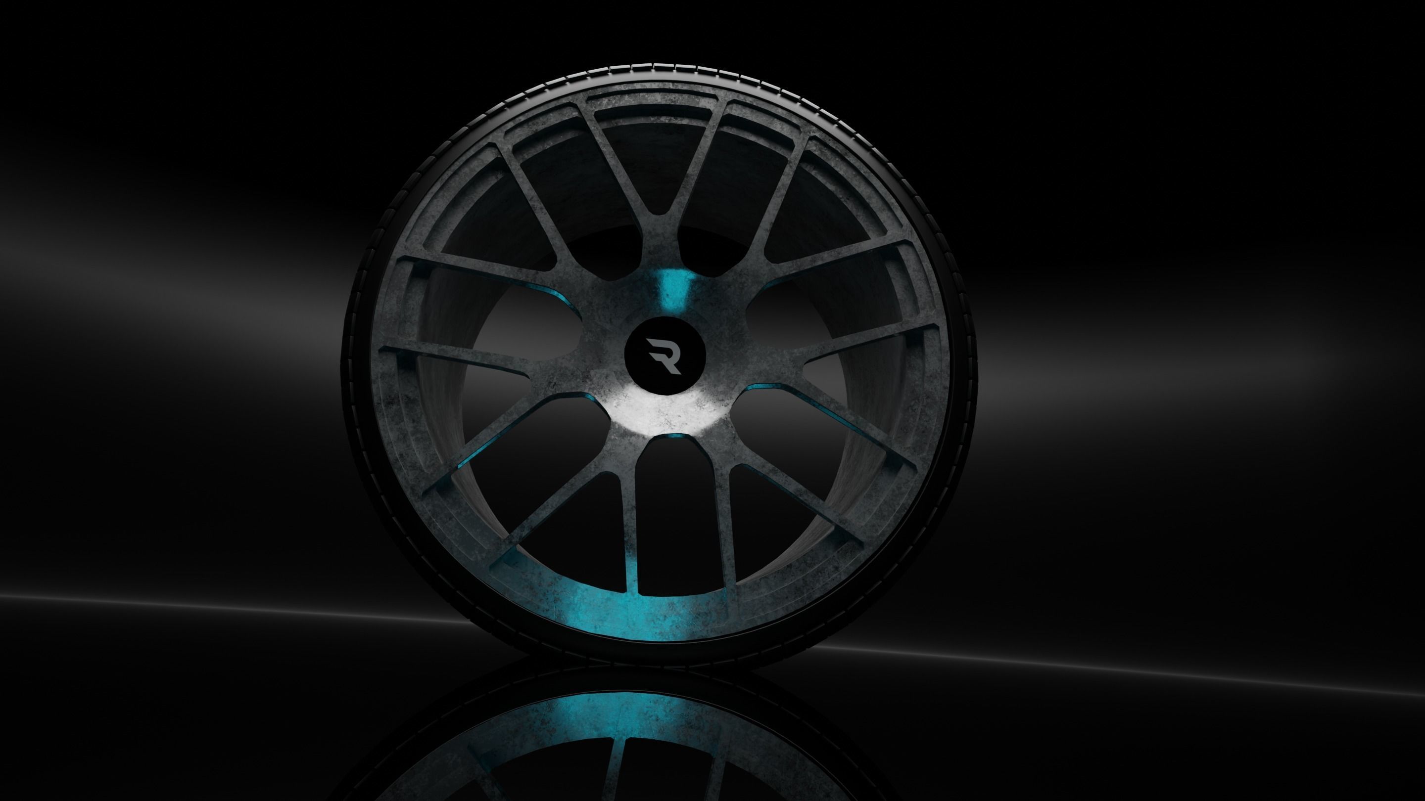 3D Custom Rostal Whell Model FBX-OBJ-MTL-BLEND FILES free 3D model ...