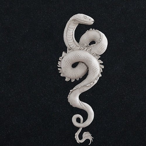 Dragon Snake 3D model 3D printable | CGTrader