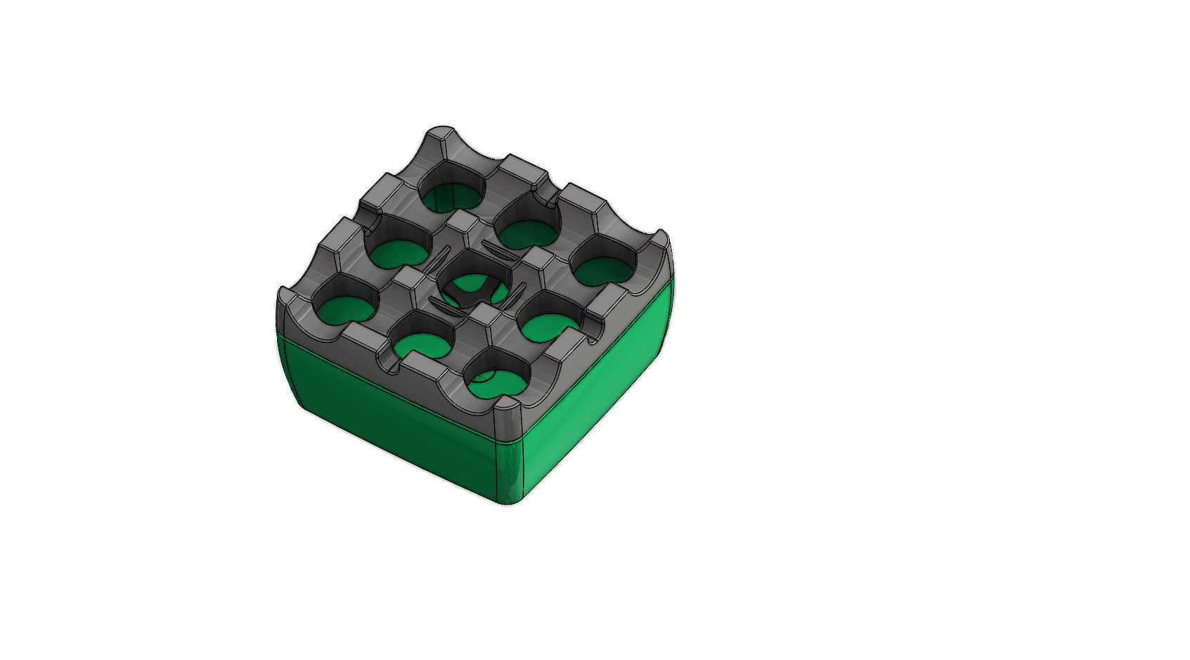 Square Lid Ashtray 3D Printing Model 3D model 3D printable | CGTrader
