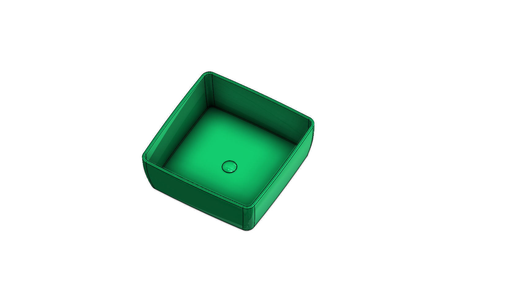 Square Lid Ashtray 3D Printing Model 3D model 3D printable | CGTrader