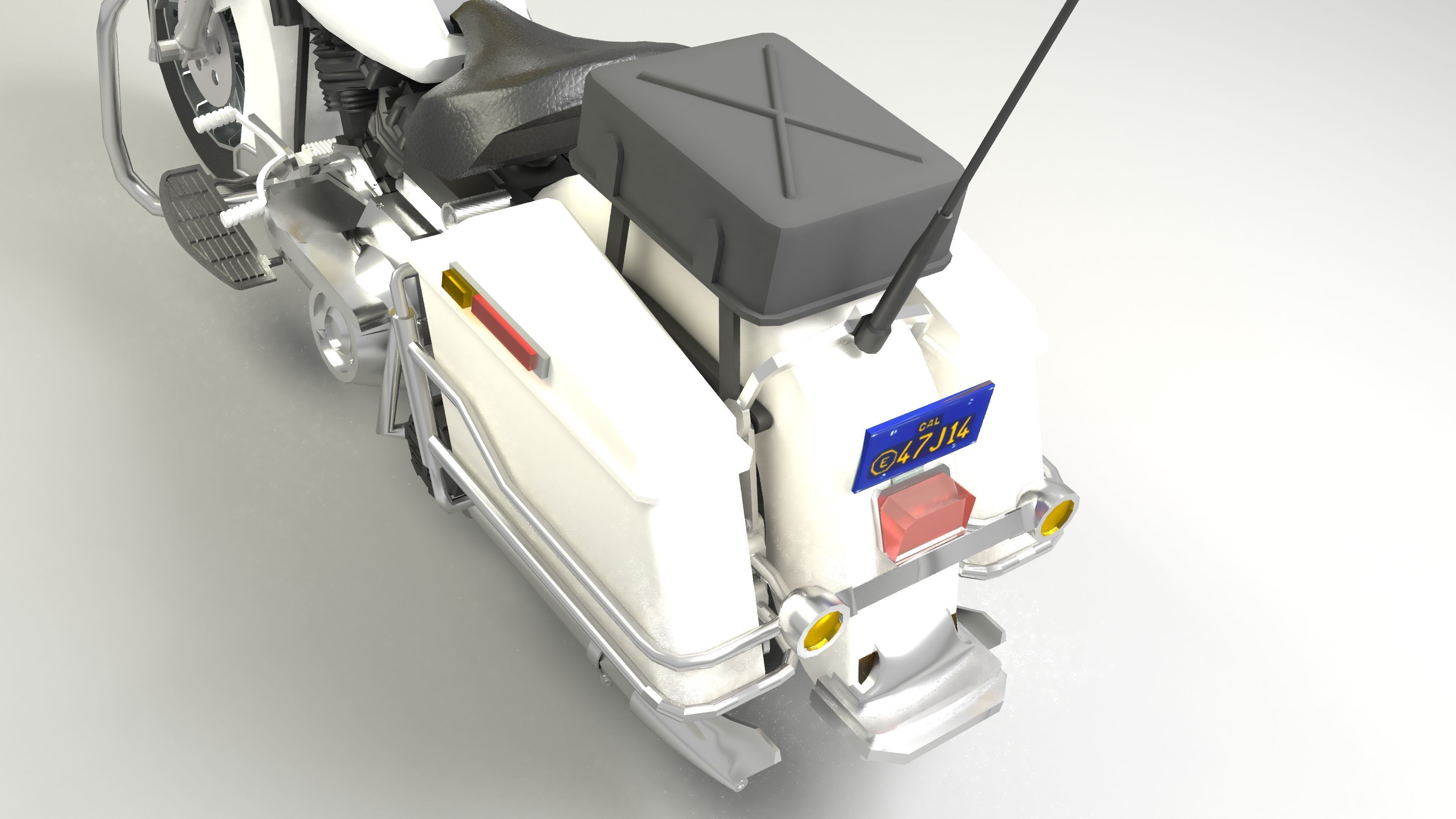 Lowrider Cop 4K 3D model | CGTrader