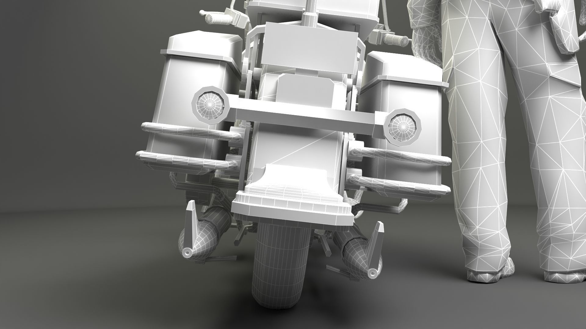 Lowrider Cop 4K 3D model | CGTrader