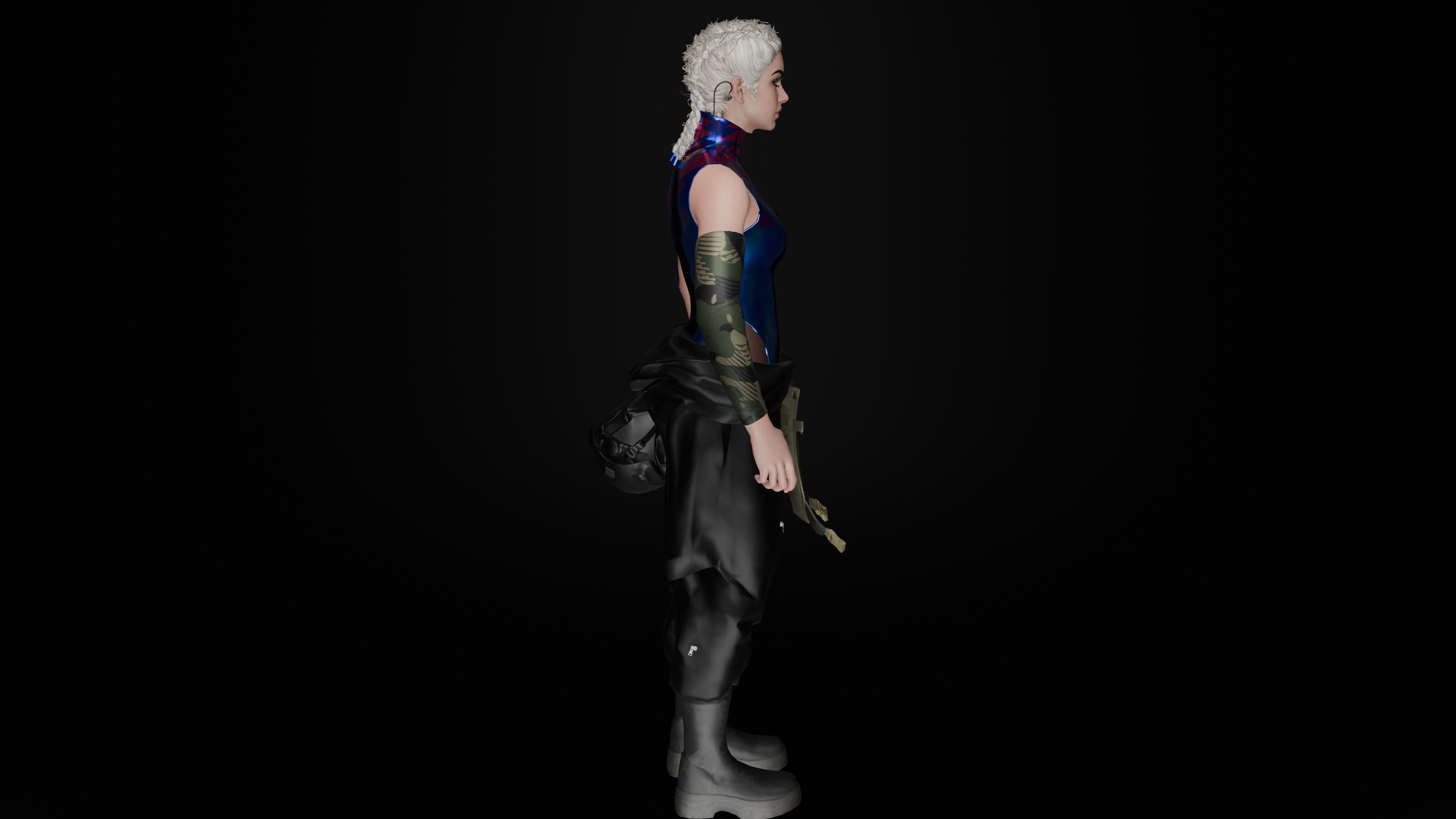 3D model IzzyOperator Skin Warzone VR / AR / low-poly | CGTrader