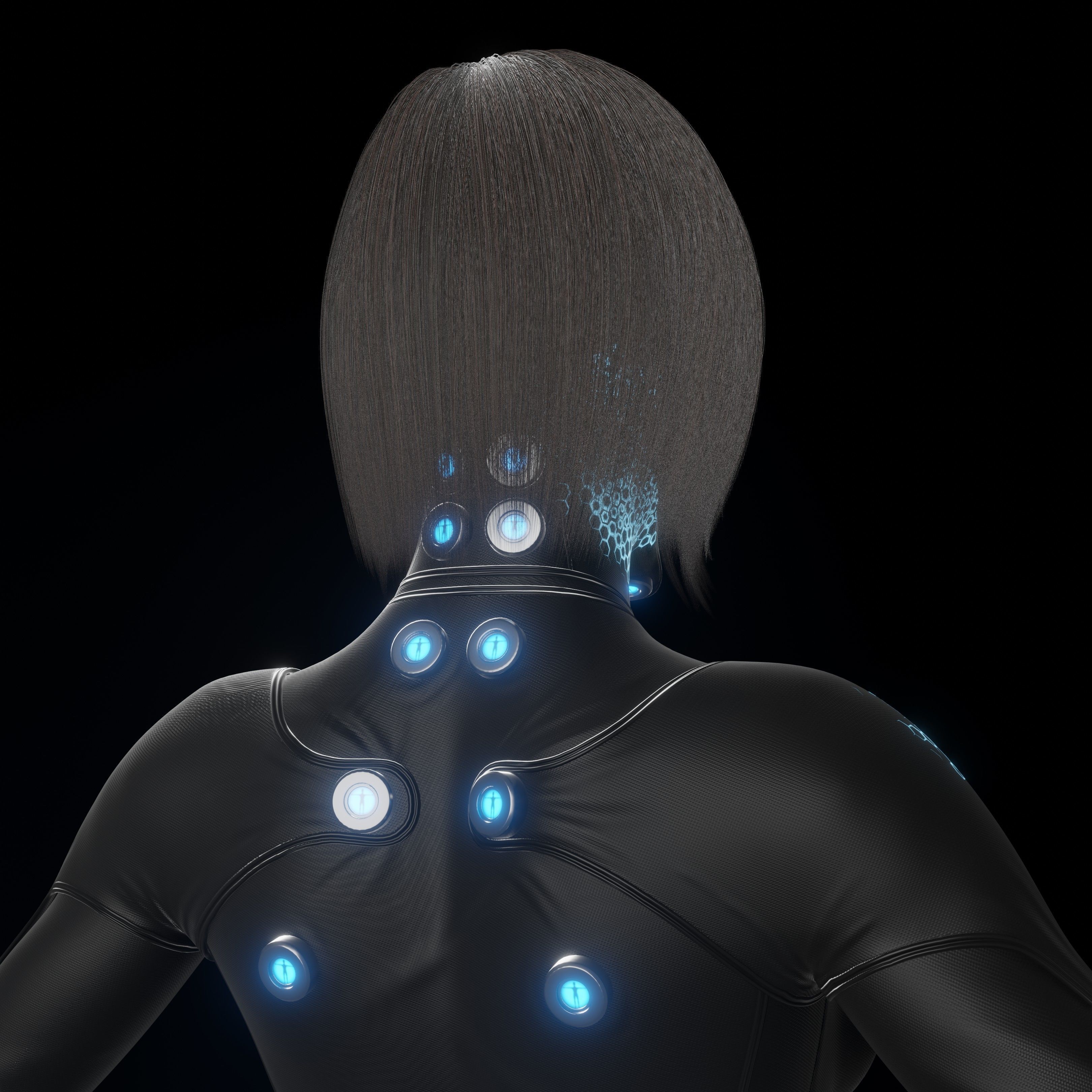 3D model Yamasaki Anzu VR / AR / low-poly | CGTrader