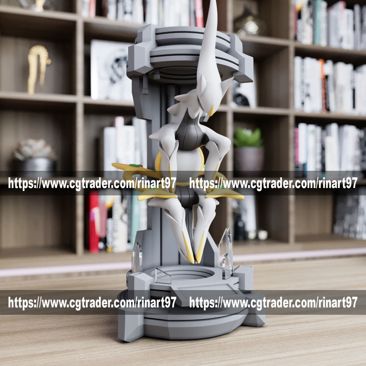 arceus in the lab from pokemon 3D model 3D printable | CGTrader