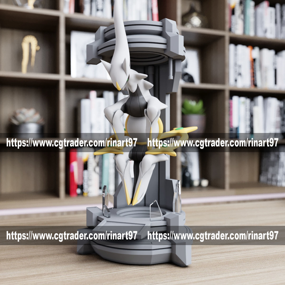 arceus in the lab from pokemon 3D model 3D printable | CGTrader