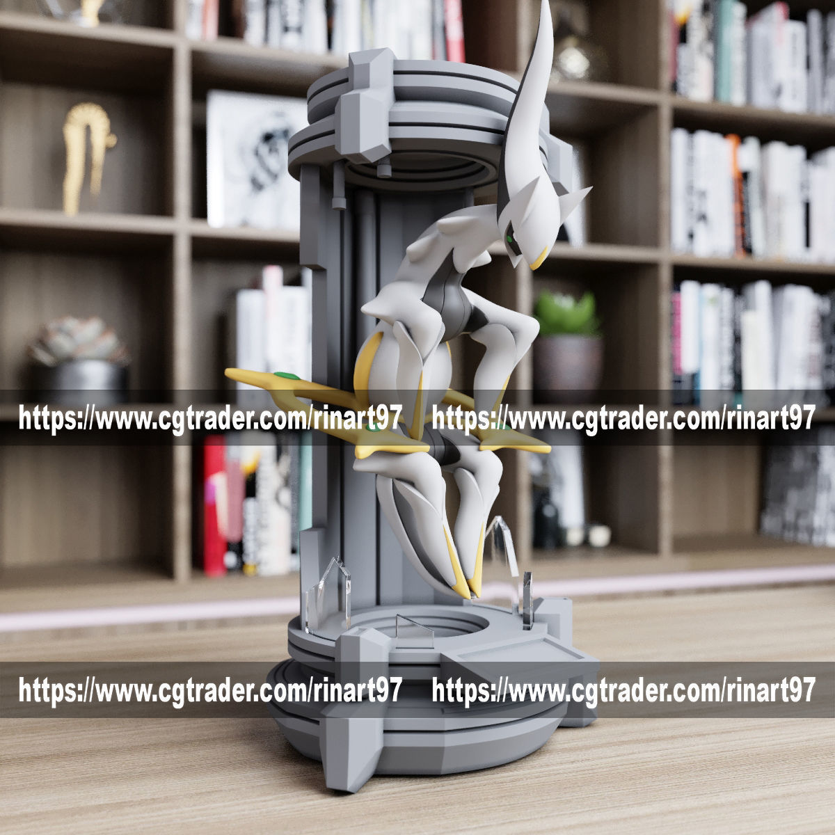 arceus in the lab from pokemon 3D model 3D printable | CGTrader
