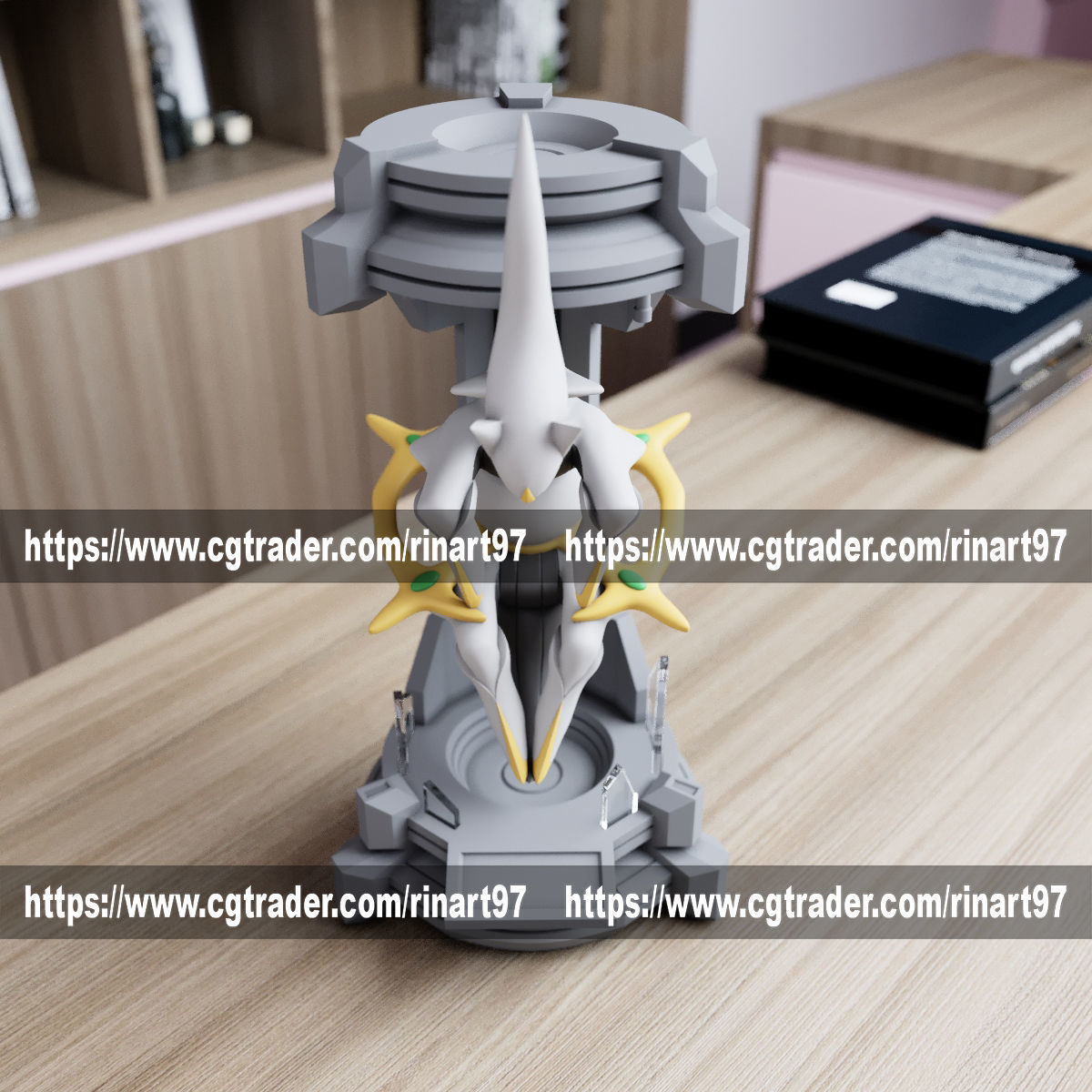 arceus in the lab from pokemon 3D model 3D printable | CGTrader