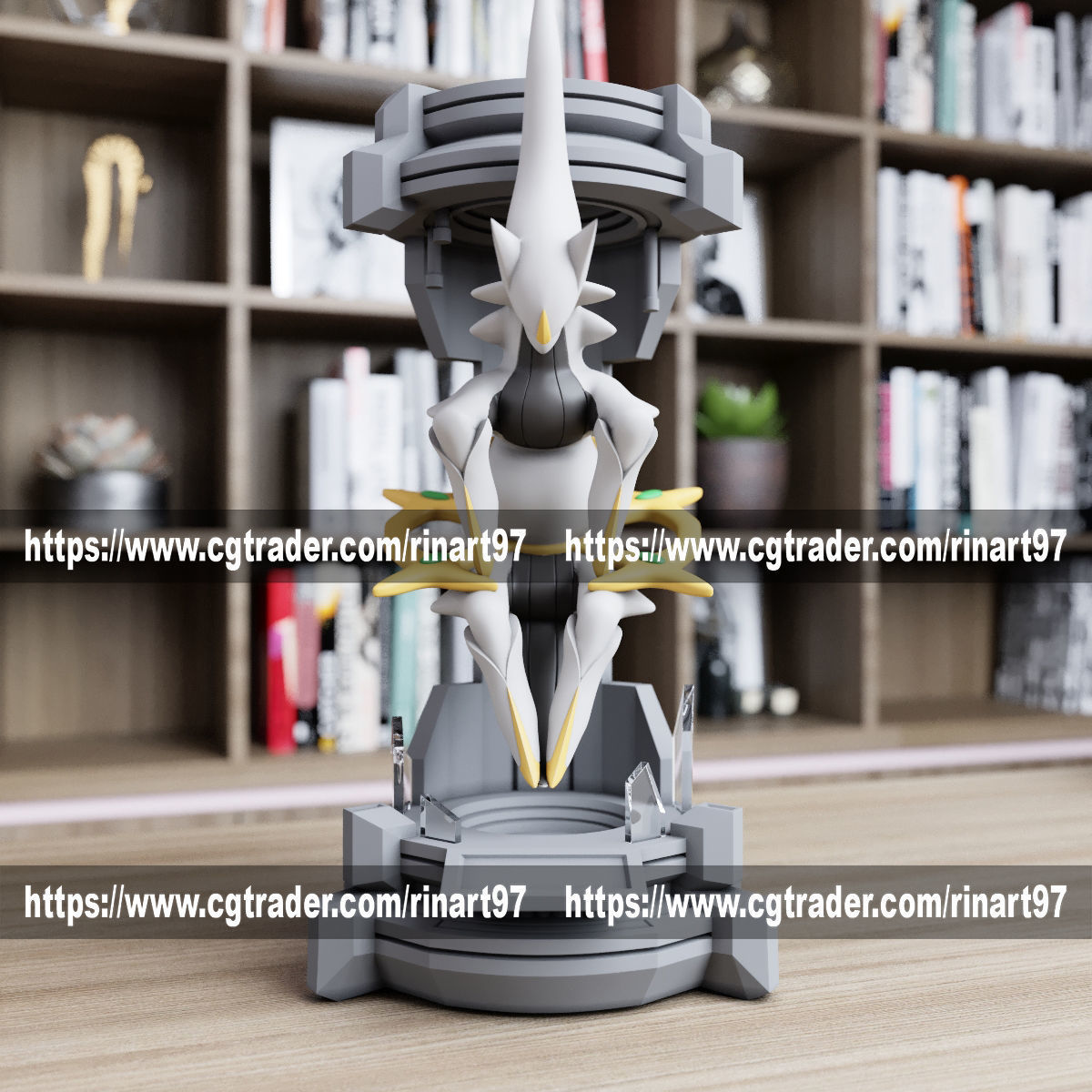 arceus in the lab from pokemon 3D model 3D printable | CGTrader