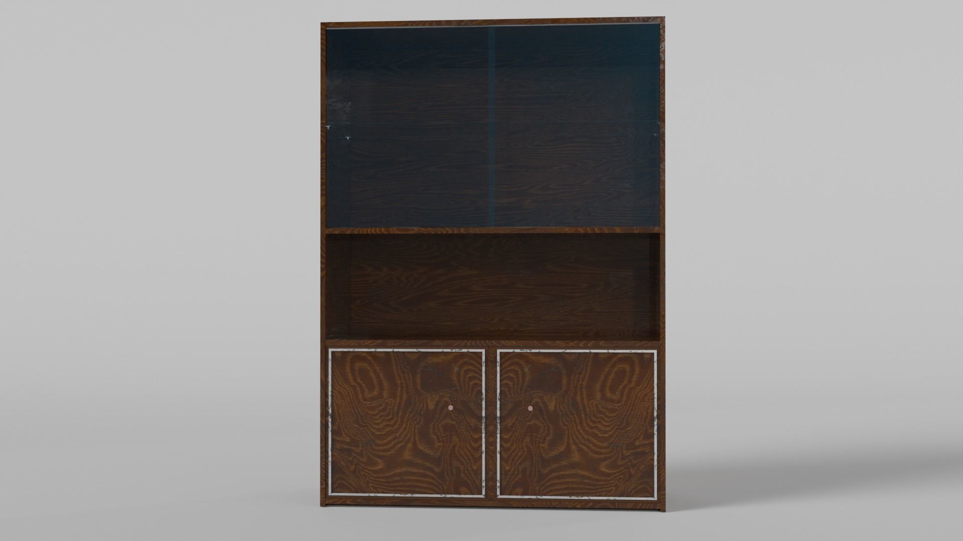 3D model old Soviet wardrobe for things VR / AR / low-poly | CGTrader