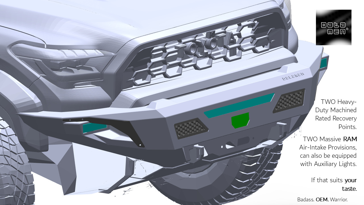 2024-25 TOYOTA HILUX Revo ROCCO Rogue 3D Scan Chassis Mount Data 3D ...