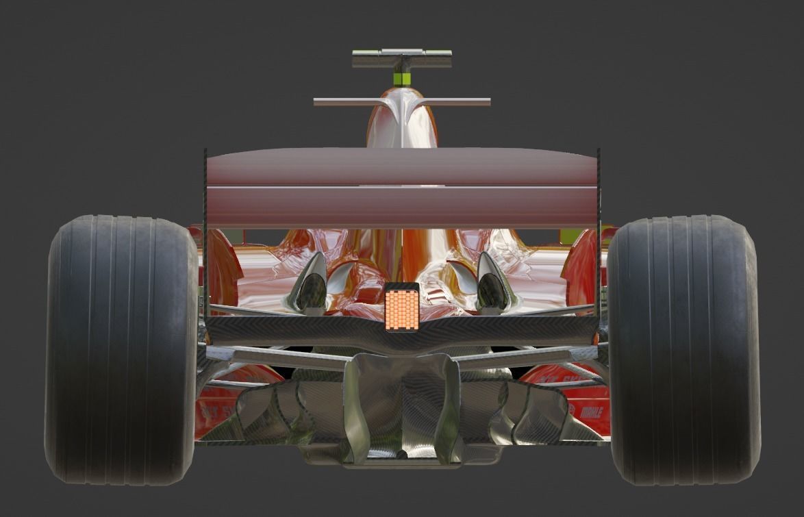 3D model ferrari f2004 VR / AR / low-poly | CGTrader