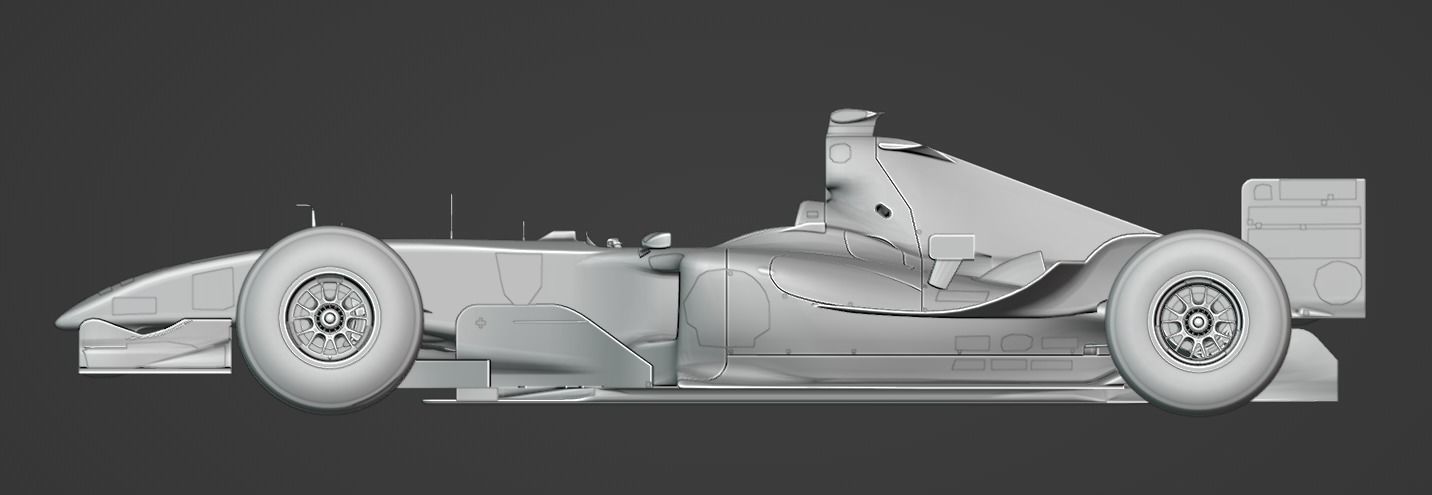 3D model ferrari f2004 VR / AR / low-poly | CGTrader