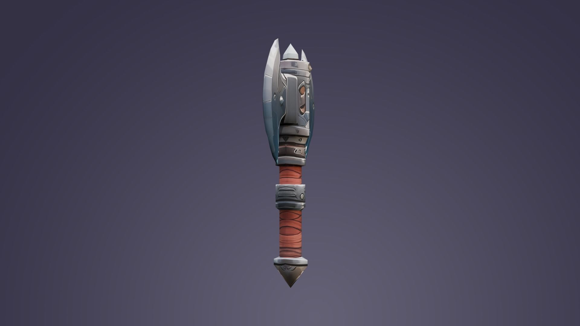 3D model Stylized Weapons lov 01-Axe01 Low-poly 3D model VR / AR / low ...