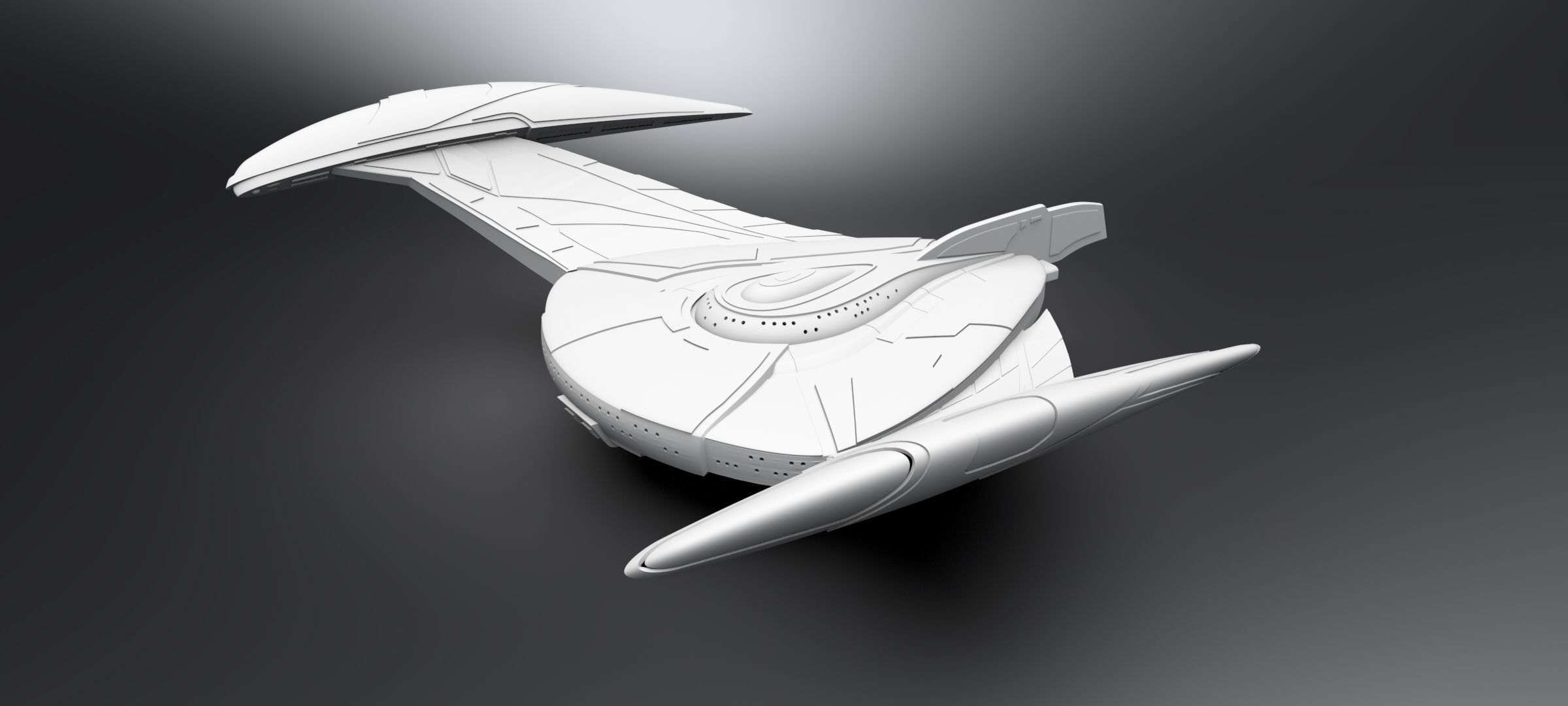 22nd Century Romulan Bird of Prey 3D model 3D printable | CGTrader