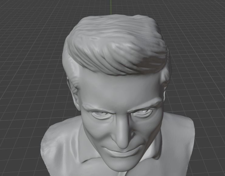 Zac Efron 3D model 3D printable | CGTrader
