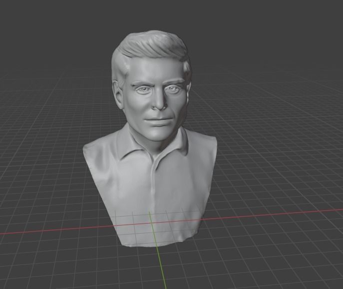 Zac Efron 3D model 3D printable | CGTrader