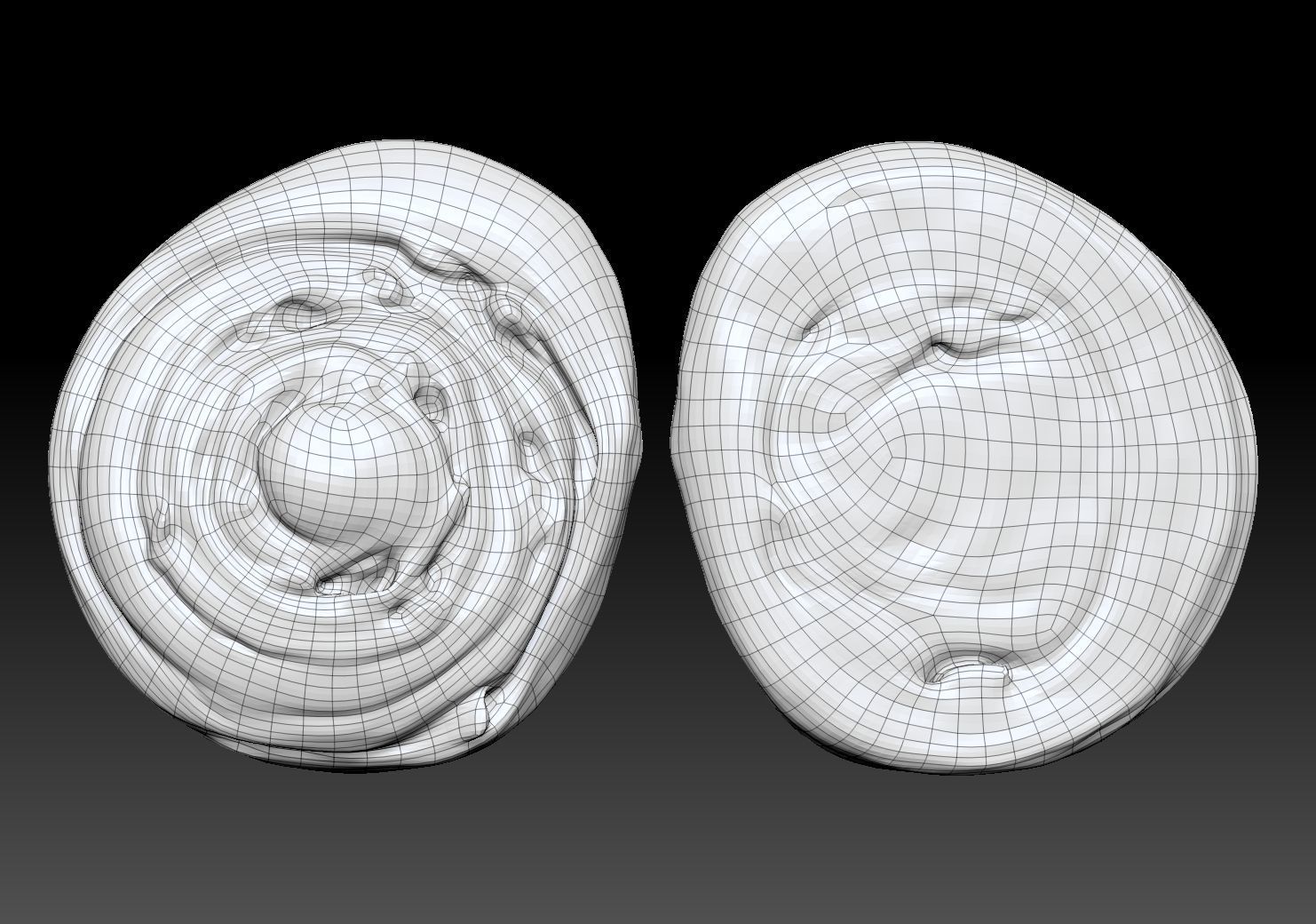 3D model Round Raisin VR / AR / low-poly | CGTrader