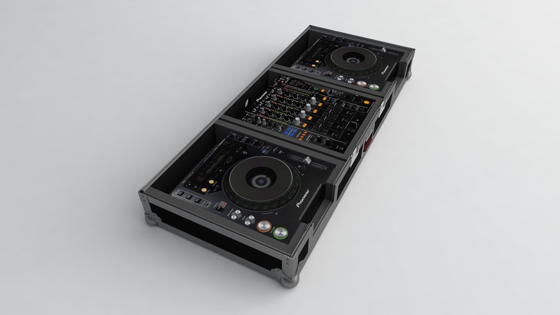 Pioneer DJ Setup 3D model | CGTrader